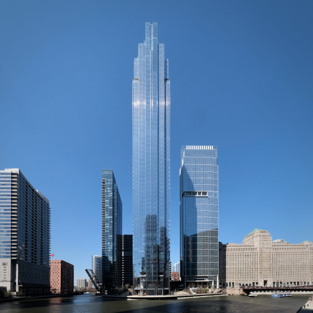 Final Touches and Landscape Work Seen at Salesforce Tower in River ...