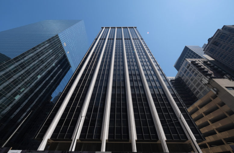 Scaffolding Spotted for Illinois Bell Building Renovation in The Loop ...