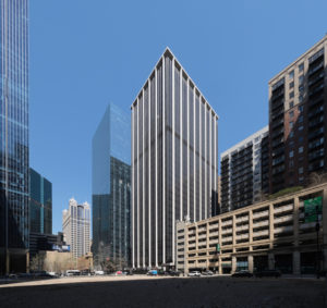 Scaffolding Spotted for Illinois Bell Building Renovation in The Loop ...