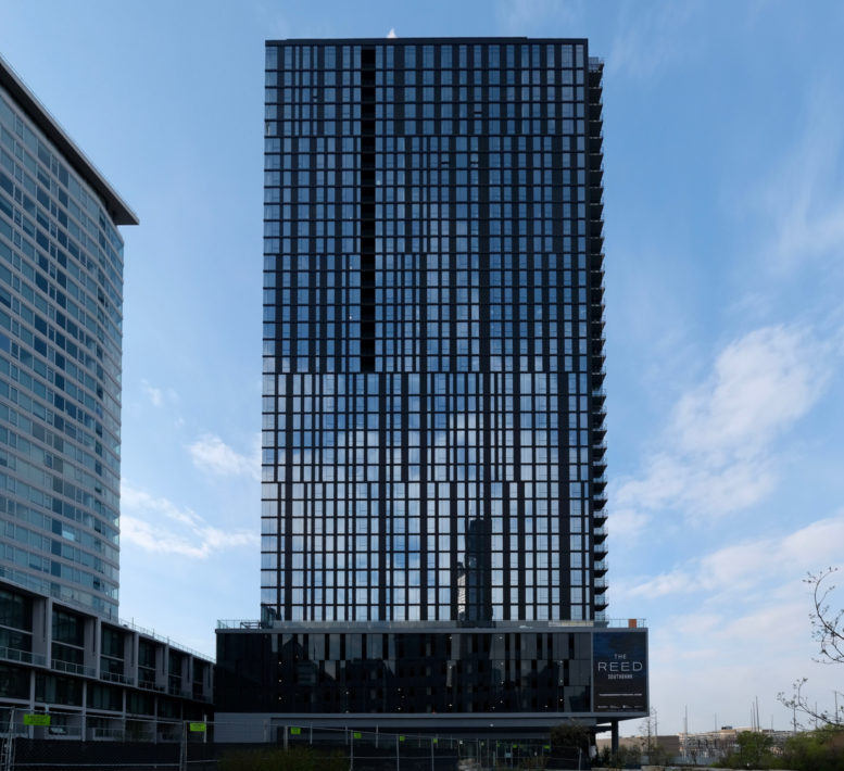 Exterior Construction Wraps Up for The Reed in South Loop - Chicago YIMBY