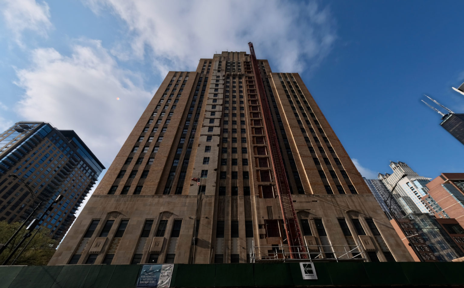 Facade Restoration and New Stair Towers Progress at Lawson House in ...