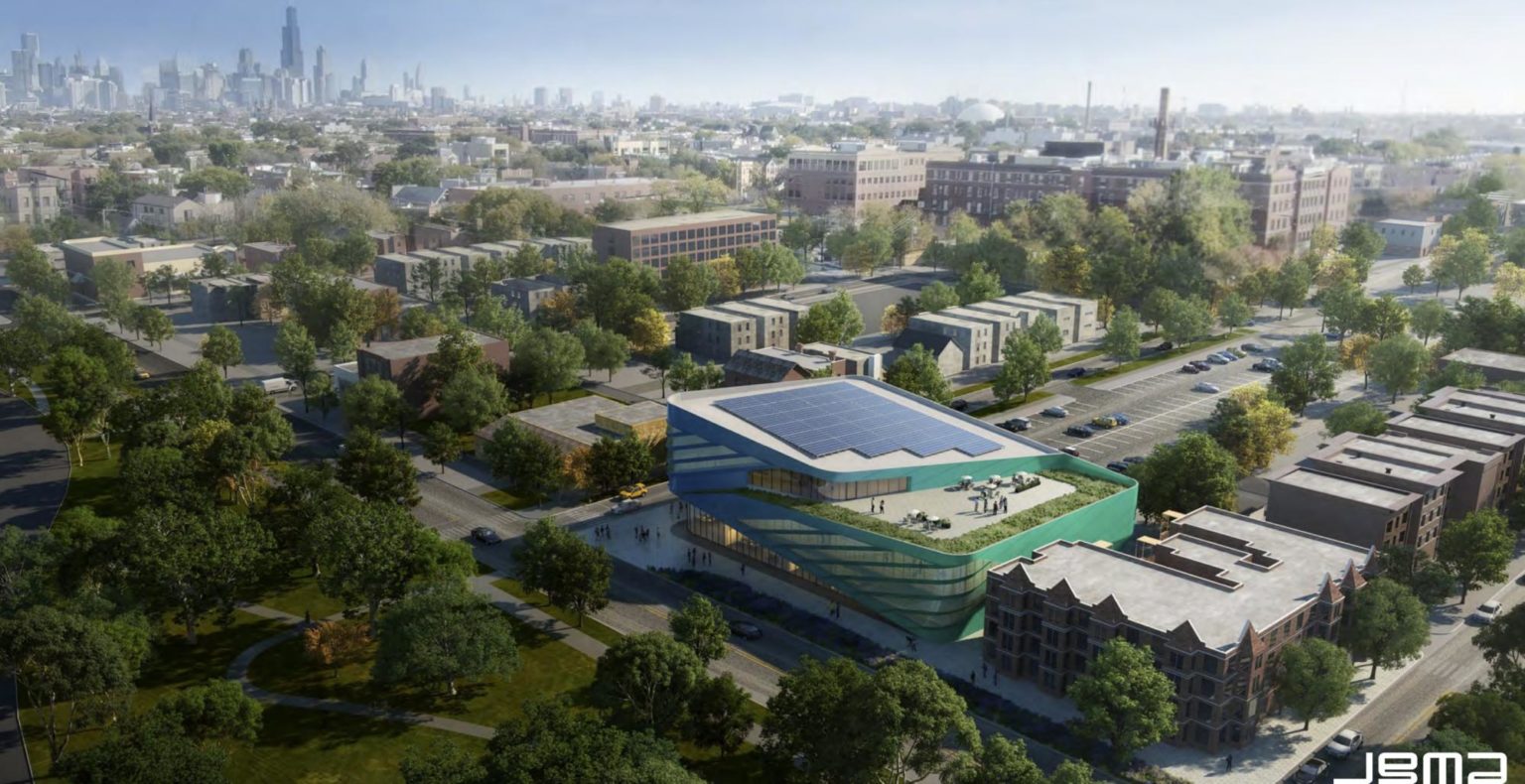 Core Structure Reaches Full Height for 2933 W Division Street in ...