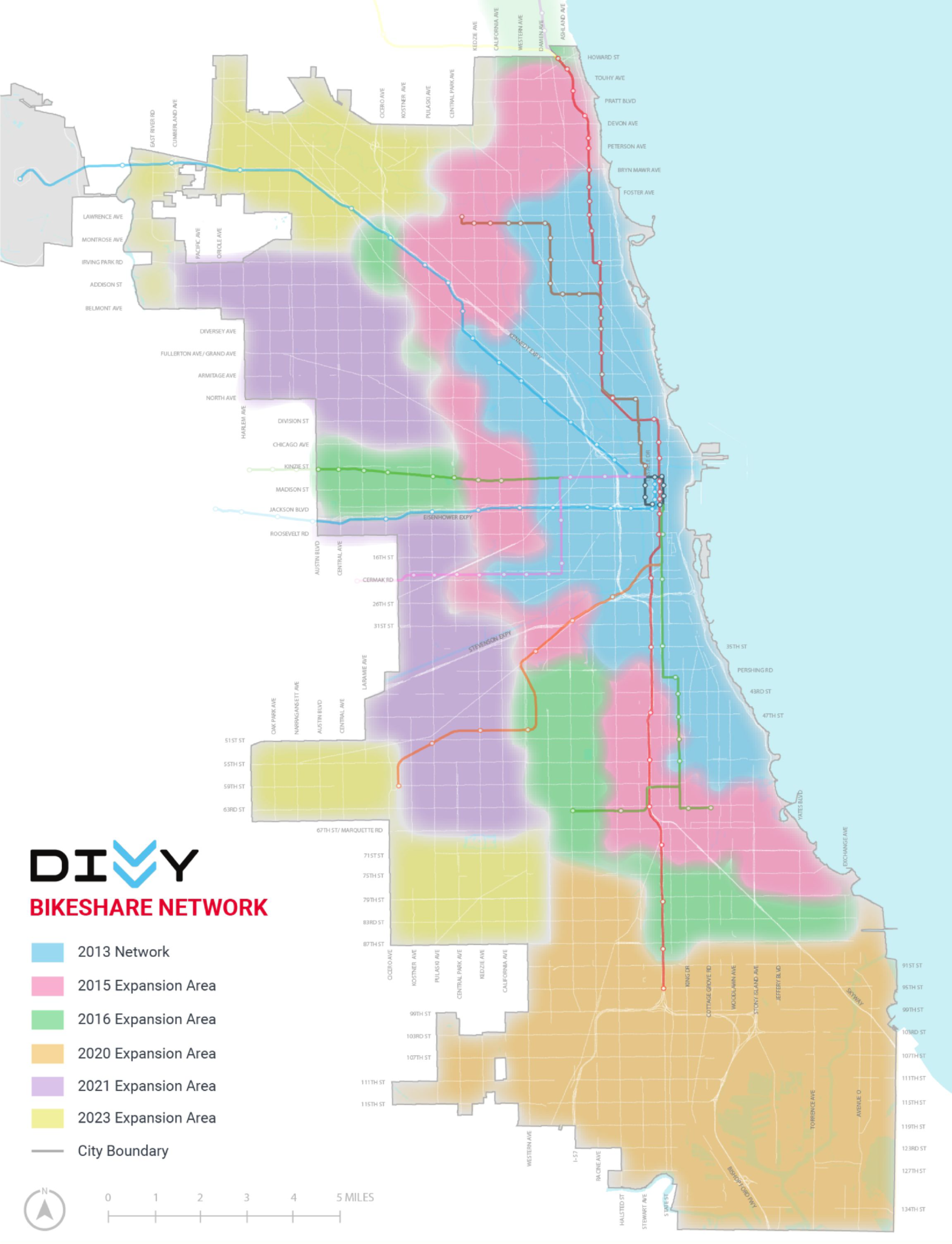 Divvy Announces Expansion Creating City-Wide Network - Chicago YIMBY