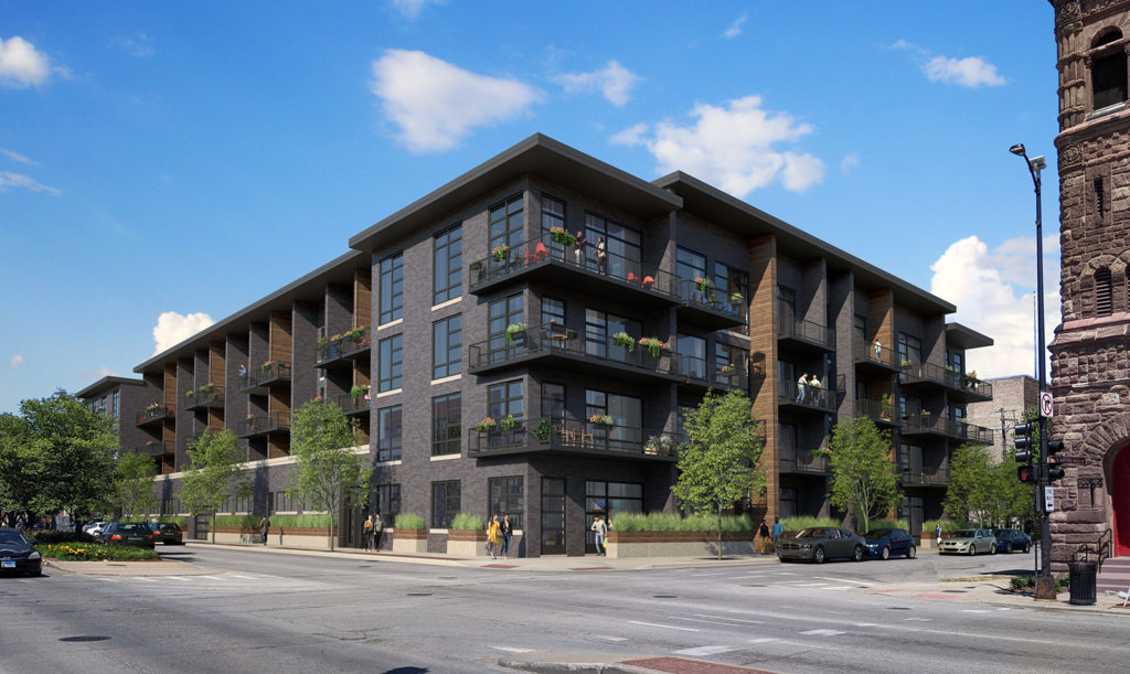 Exterior Work Nears Completion for Maeve On Ashland in West Loop ...