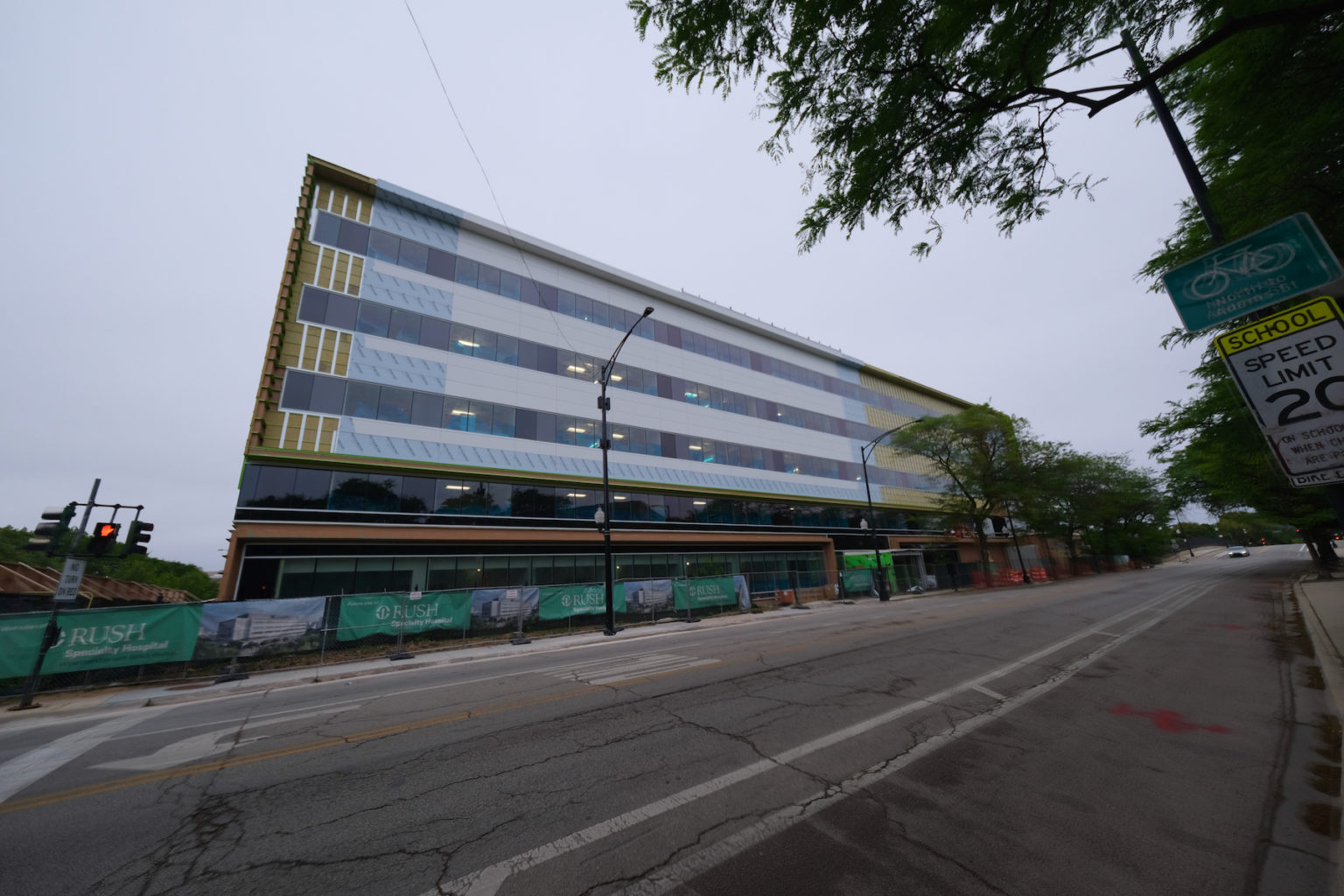 Cladding In Full Swing for Rush Specialty Hospital in Little Italy ...