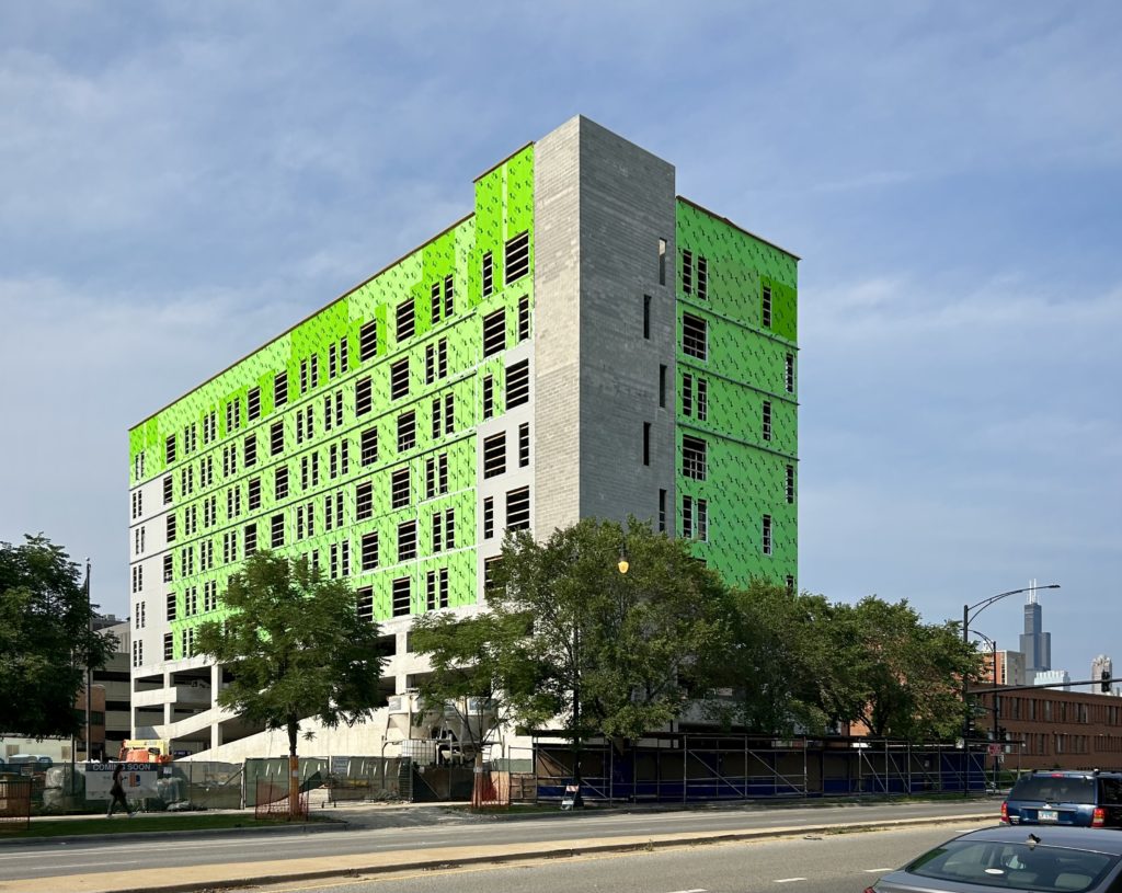 The Foglia Residences Begins Cladding Installation in Illinois Medical ...