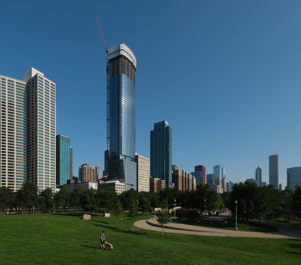 1000M Nears Topping Out in South Loop - Chicago YIMBY
