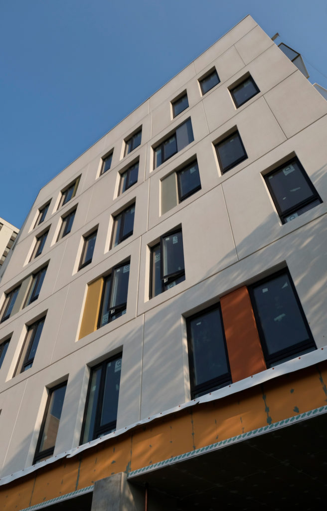 Ground-Level Facade Installed at Stephens Commons in Uptown - Chicago YIMBY