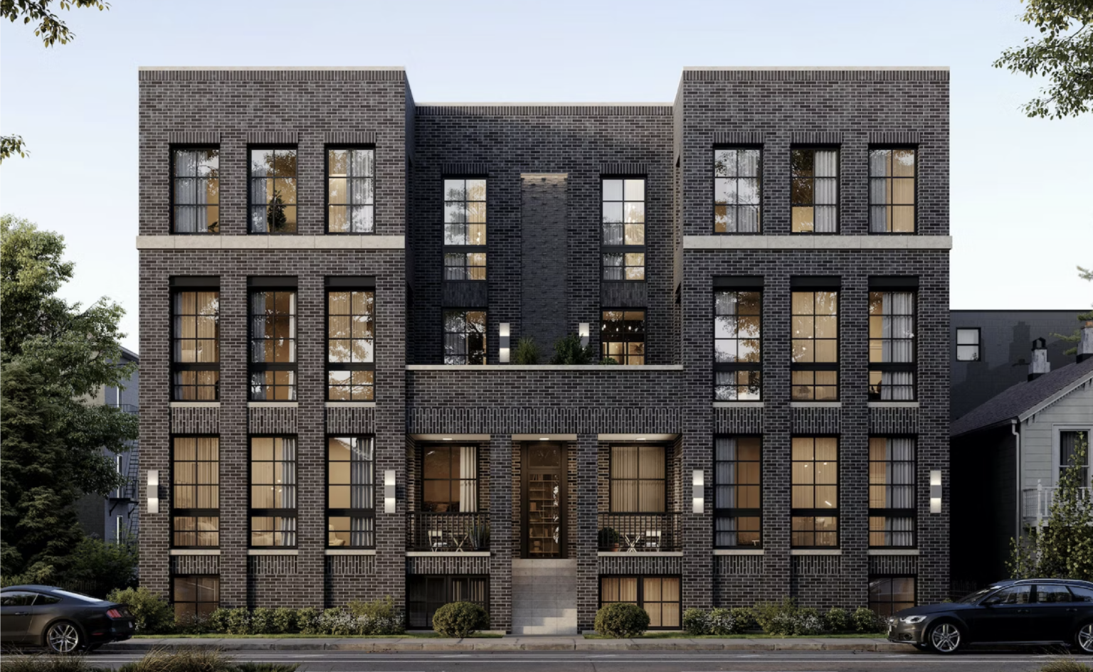 Construction Continues On Residential Development At 1712 W Augusta ...