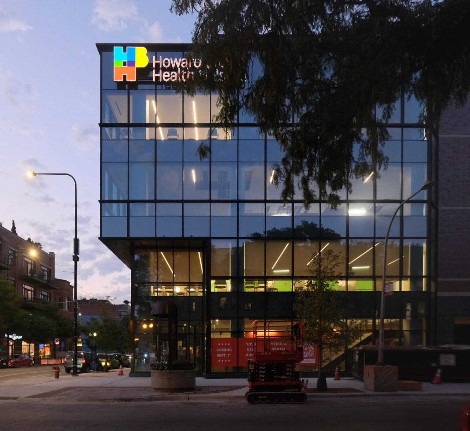 New Howard Brown Health Center Wraps Up Construction in Lakeview East ...
