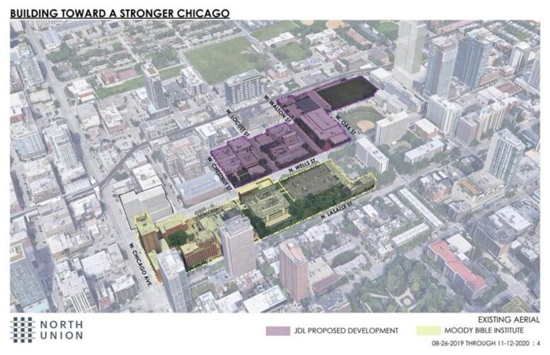 Campus Plans Surface for Moody Bible Institute Redevelopment in Near North Side - Chicago YIMBY
