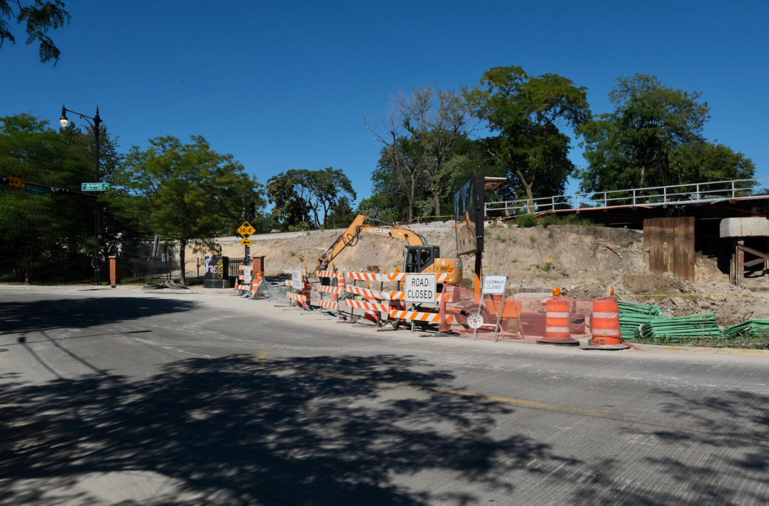 Reconstruction of Metra Overpass Steadily Advances in Old Irving Park ...
