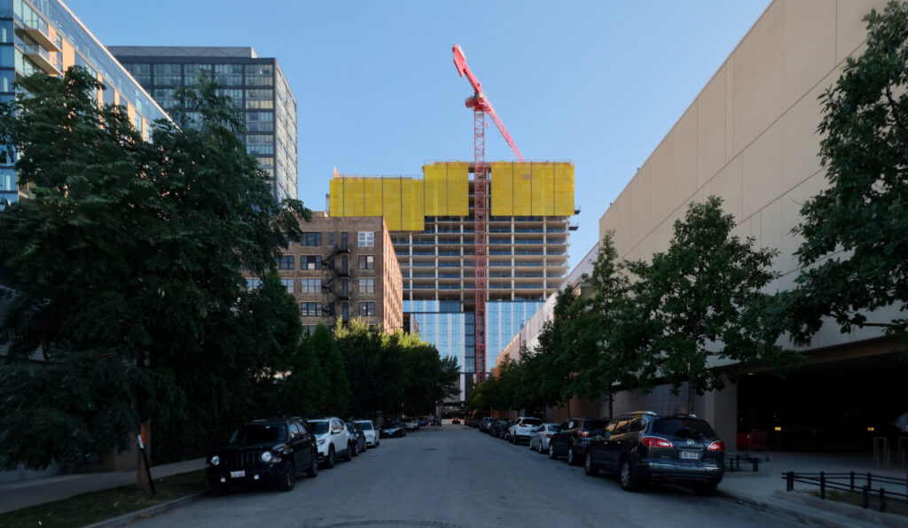 Coppia Tops Out at 1101 W Van Buren Street in West Loop - Chicago YIMBY