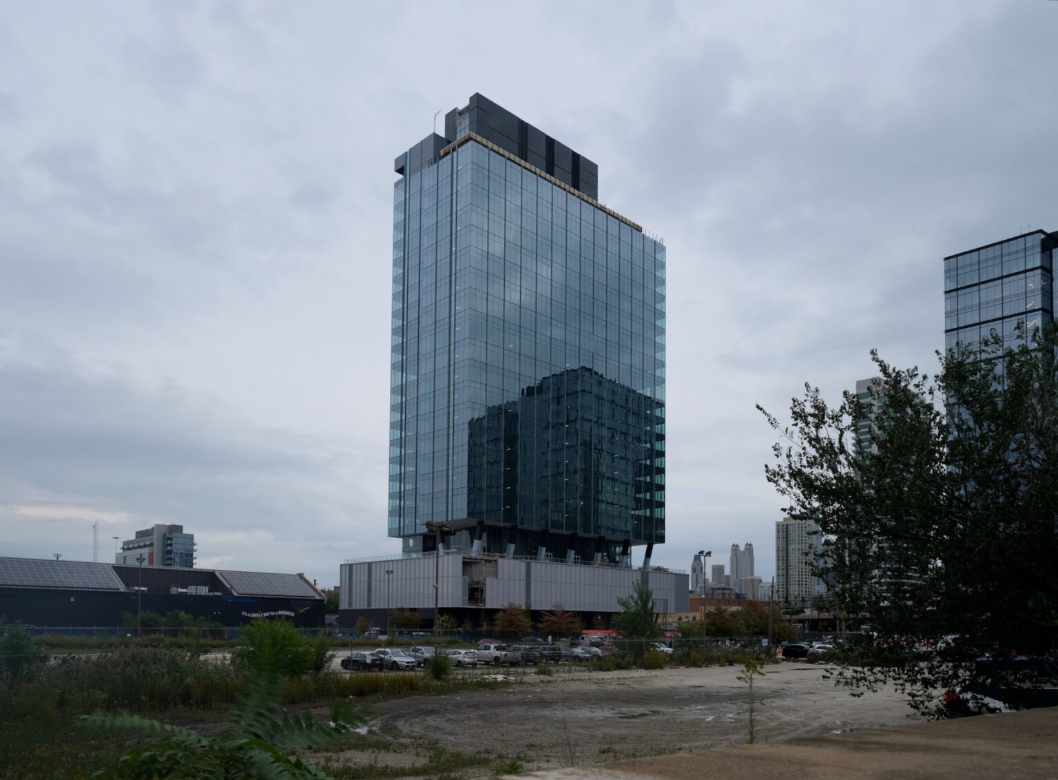 Facade Nearly Complete for 360 N Green in Fulton Market - Chicago YIMBY