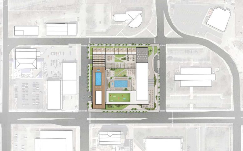 Groundbreaking Held For Mixed-Use Development In Michigan City ...