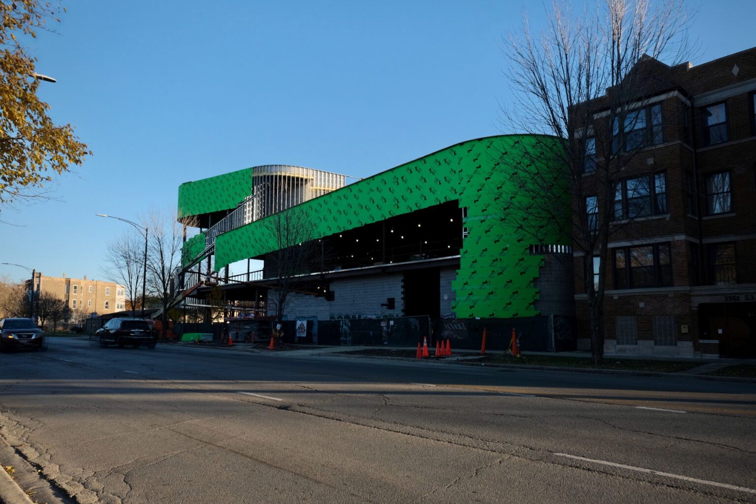 Exterior Work Advances for New Humboldt Park Wellness Center at 2933 W ...