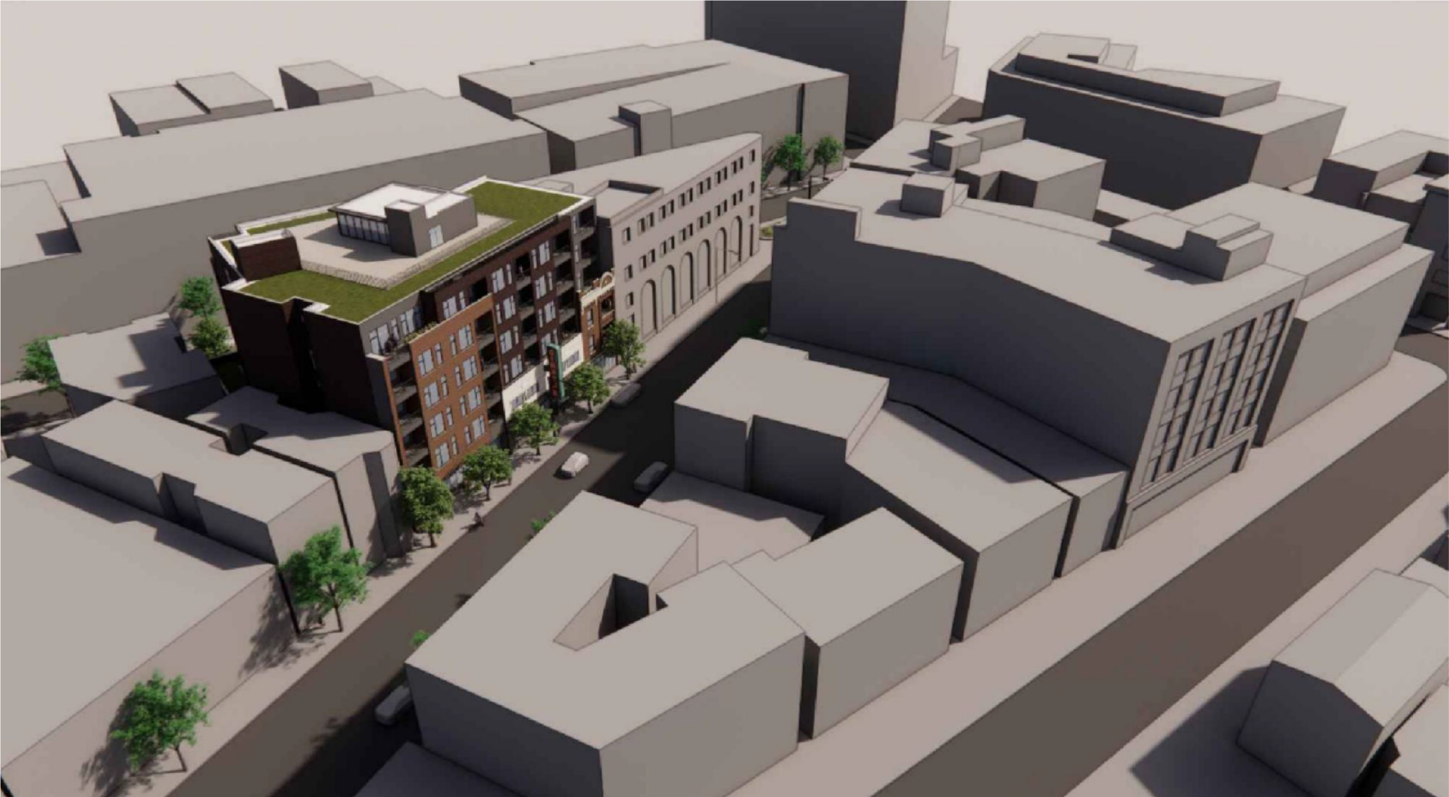 Revised Plans Revealed For Dinkel's Bakery Redevelopment - Chicago YIMBY