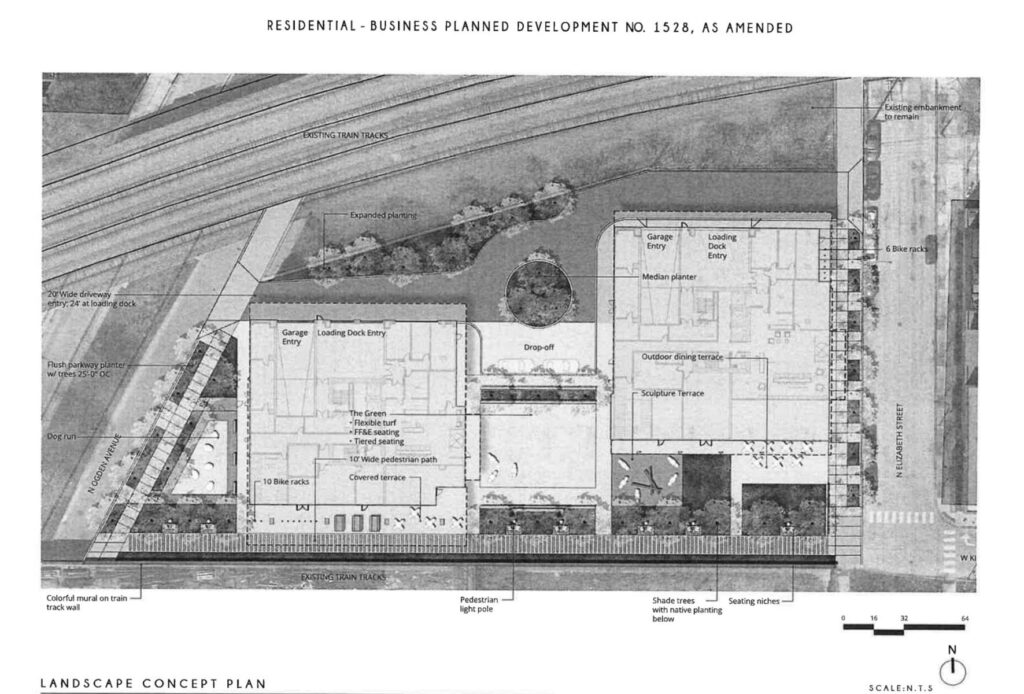 New Dual-Tower Plans Revealed for 400 N Elizabeth in Fulton Market ...