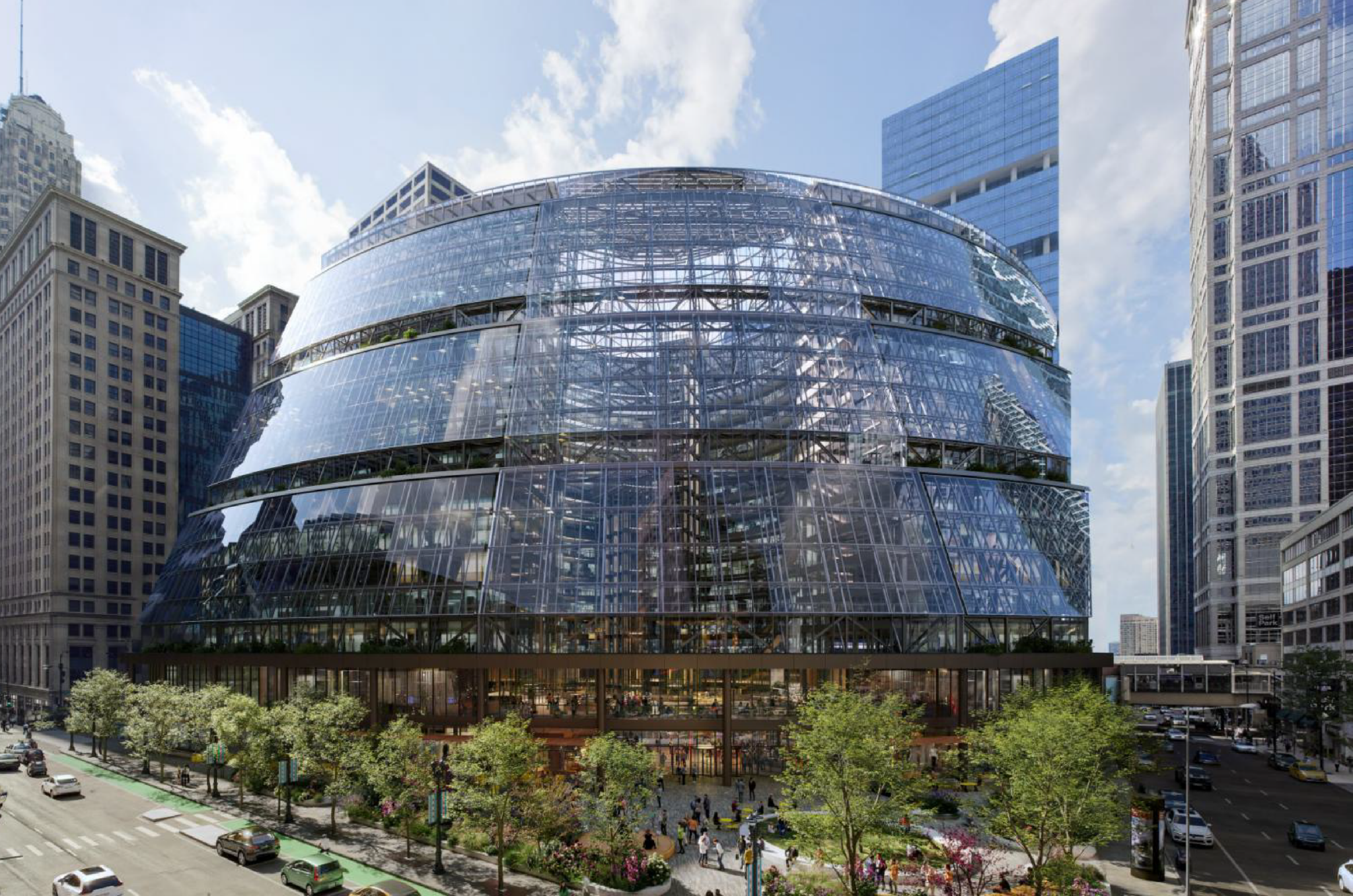 Construction Kicks Off At Thompson Center Redevelopment in The Loop ...