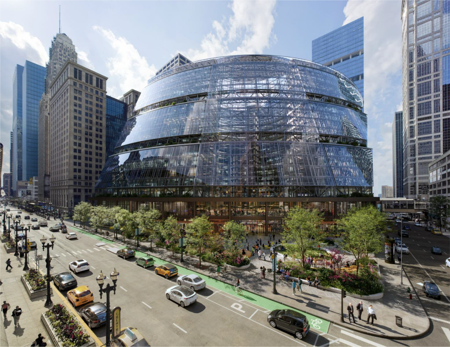 Google Glass Progress Continues At The Thompson Center - Chicago YIMBY
