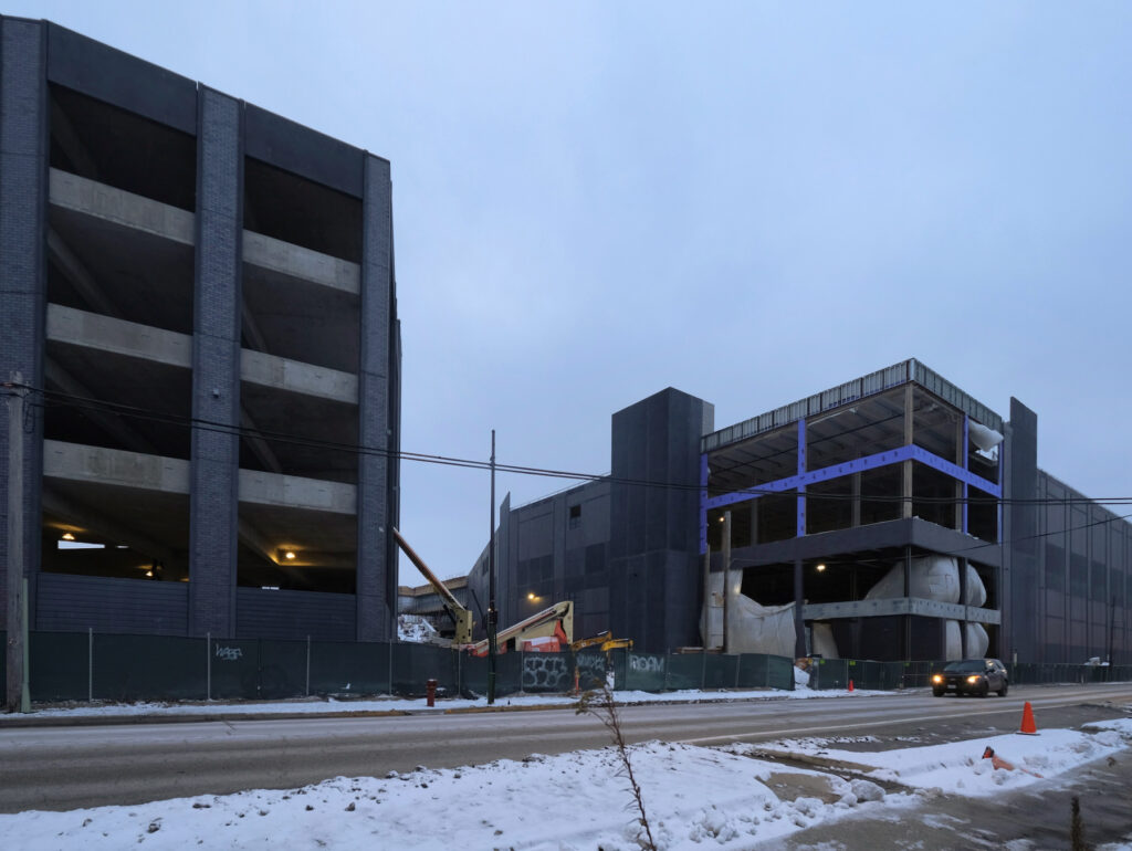 Exterior Facade Work Progresses at 1237 W Division Street in Bucktown - Chicago YIMBY