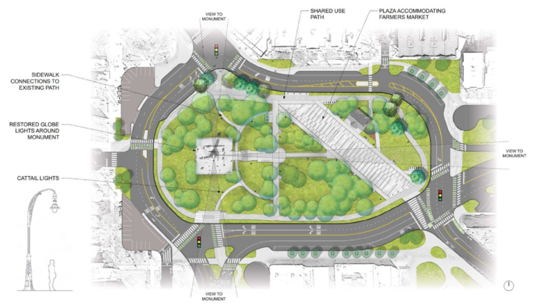 Timeline Revealed For Logan Square Traffic Circle Reconstruction ...