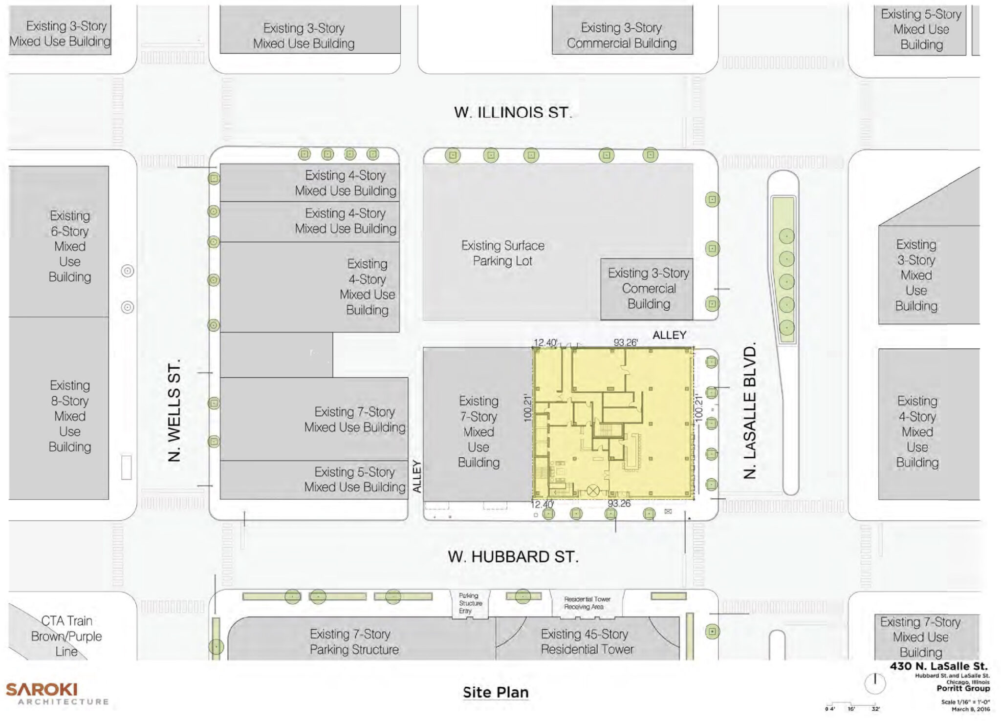 Foundation Permits Filed For Hotel At 146 W Hubbard Street In River ...