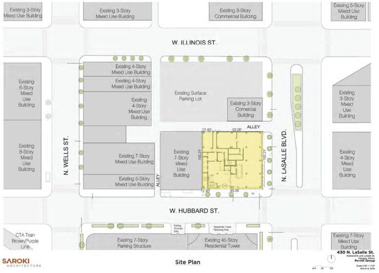 Foundation Permits Filed For Hotel At 146 W Hubbard Street In River ...