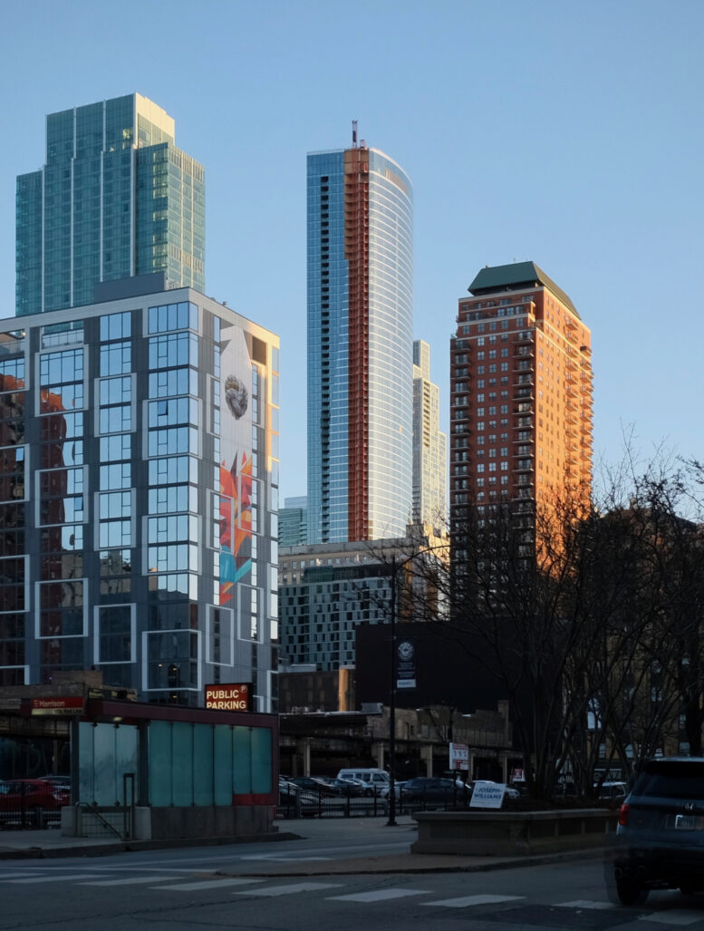 Final Exterior Touches Advance for 1000M Tower in South Loop - Chicago ...