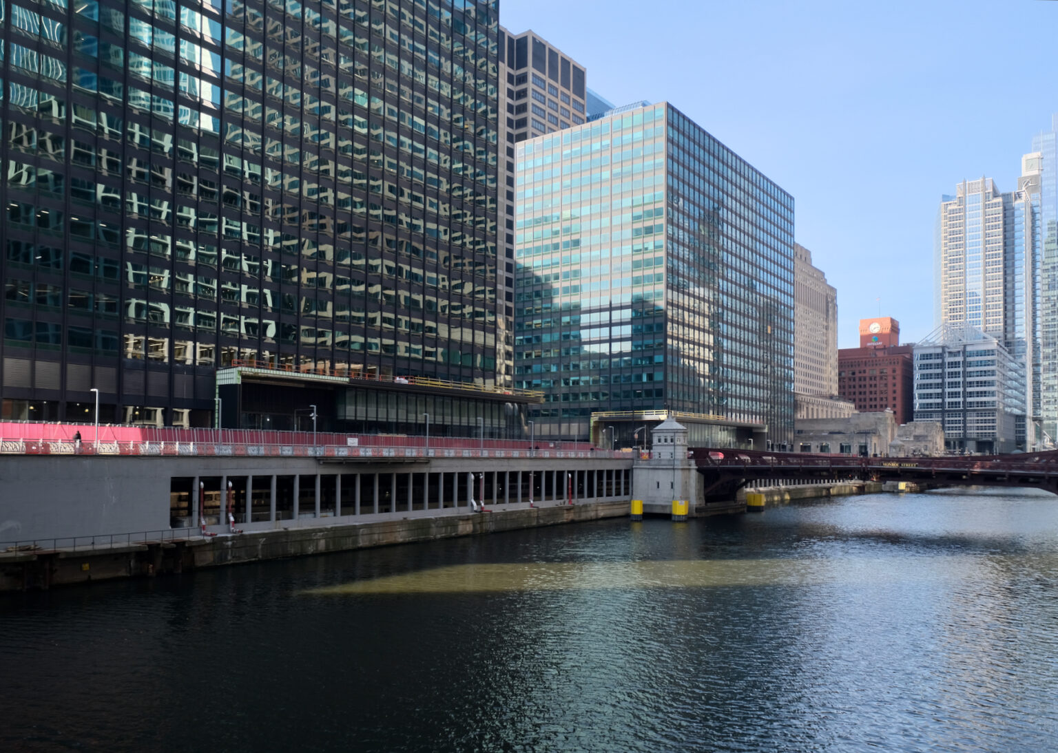 Renovation Work Progresses for 10 and 120 S Riverside Plaza in West ...