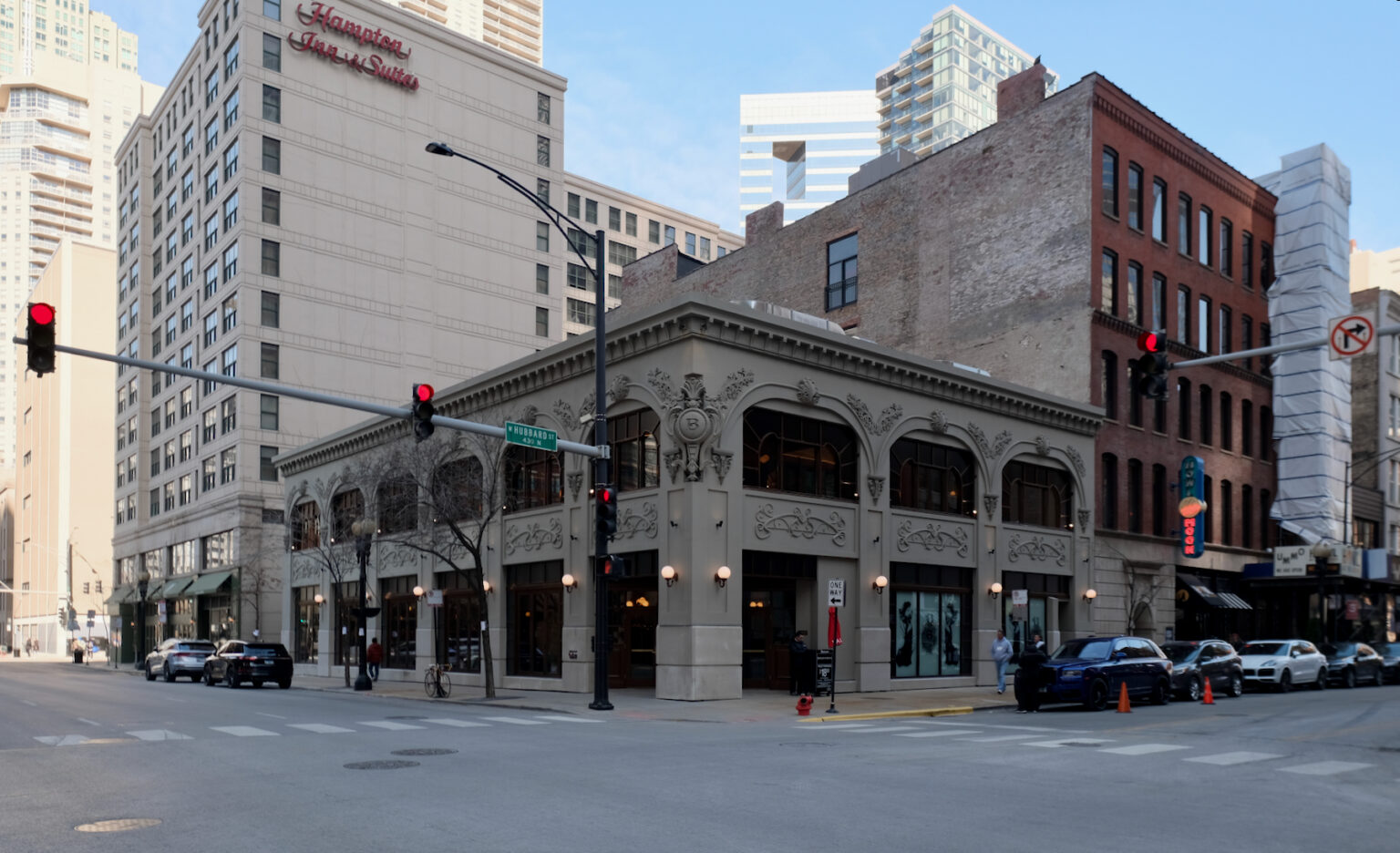 Two-Story Restaurant Building Completes at 431 N Dearborn Street in ...