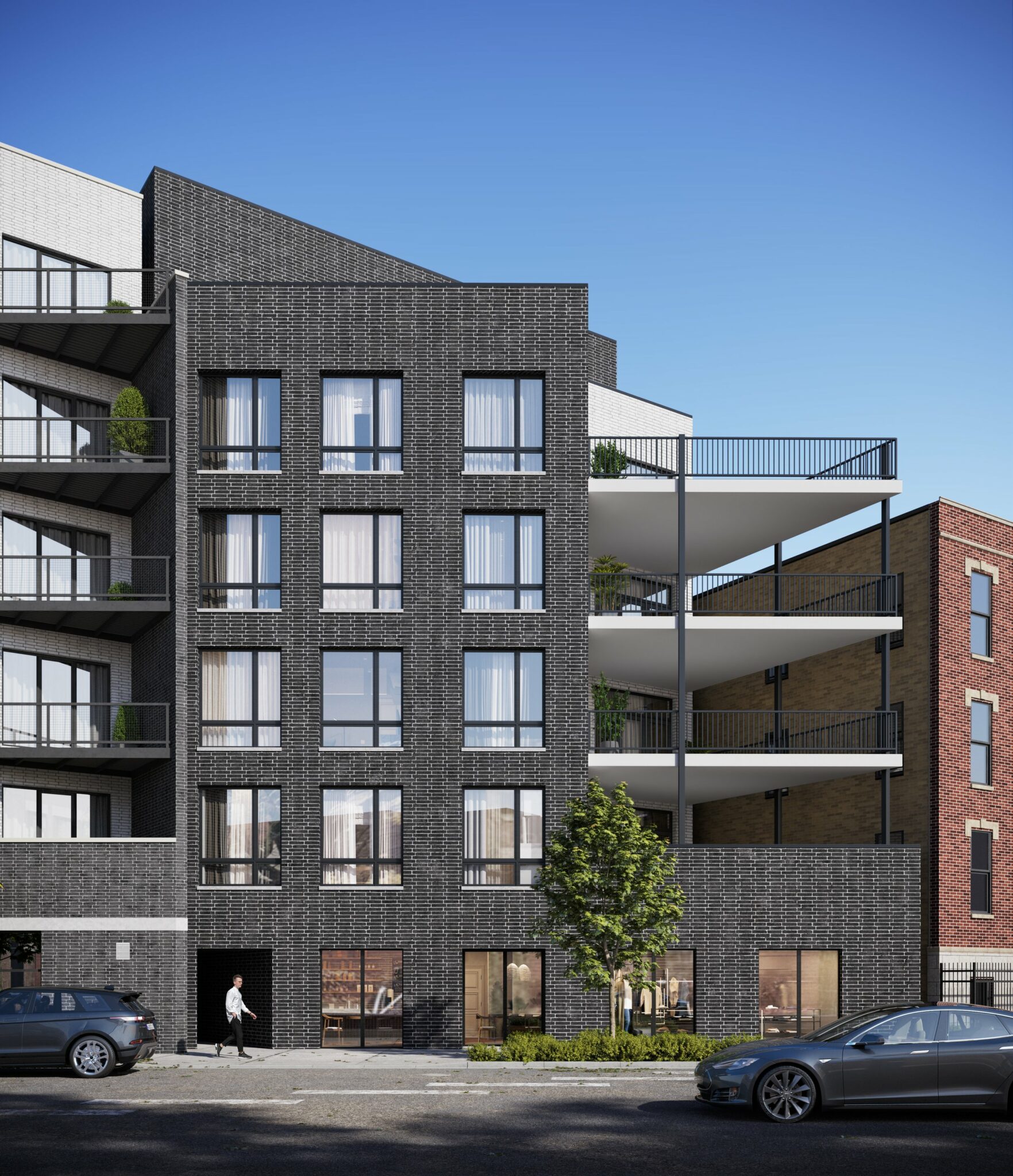 Final Exterior Construction Spotted for Ogden Haus Residences in West ...