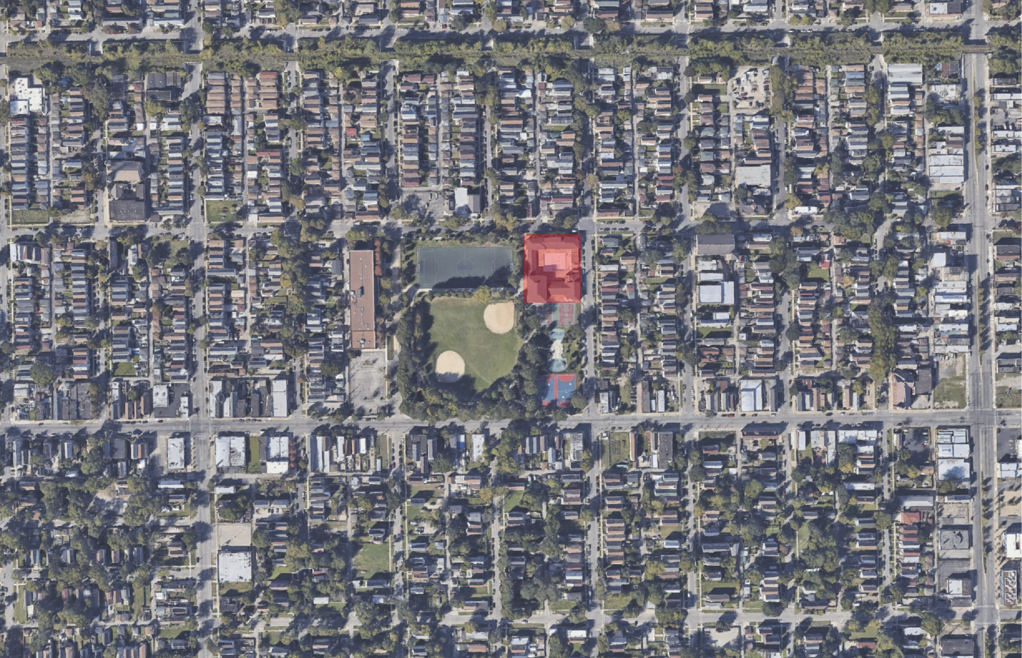 Renovation Revealed For Cornell Square Park Field House In Back Of The ...
