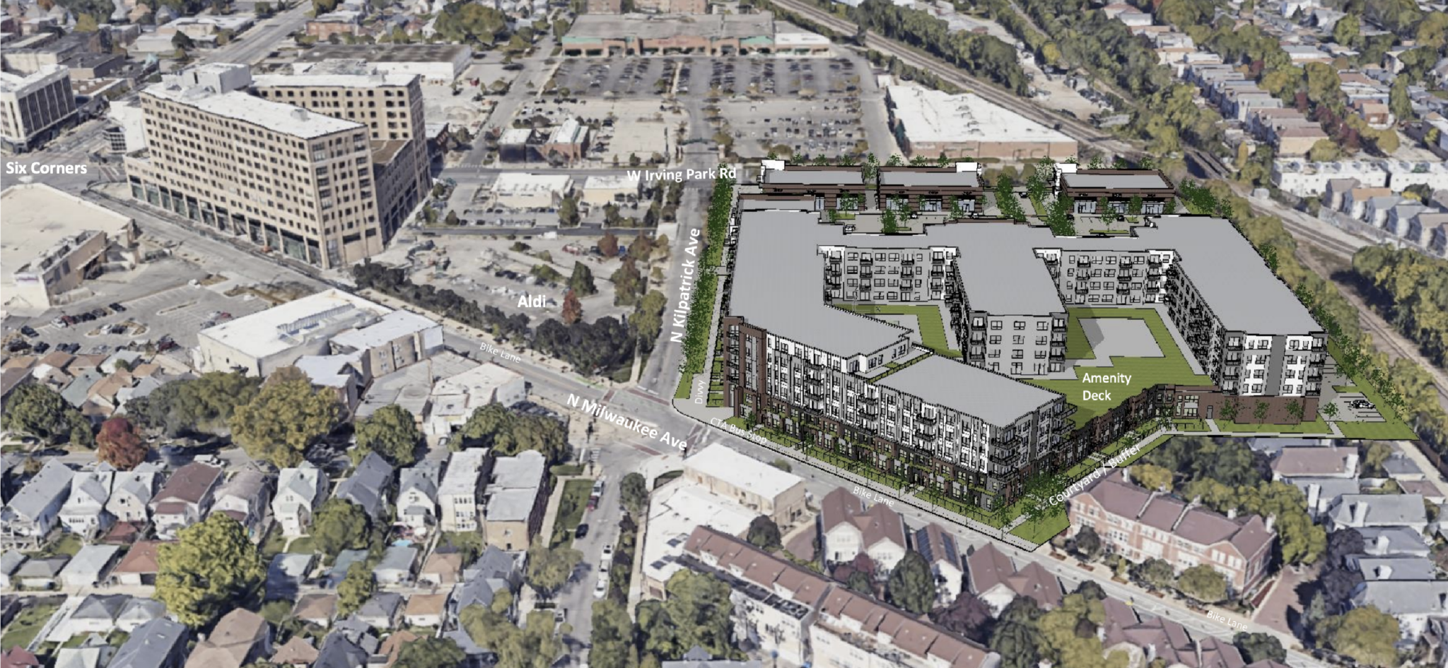 3955 N Kilpatrick Avenue Heads To March Plan Commission - Chicago YIMBY