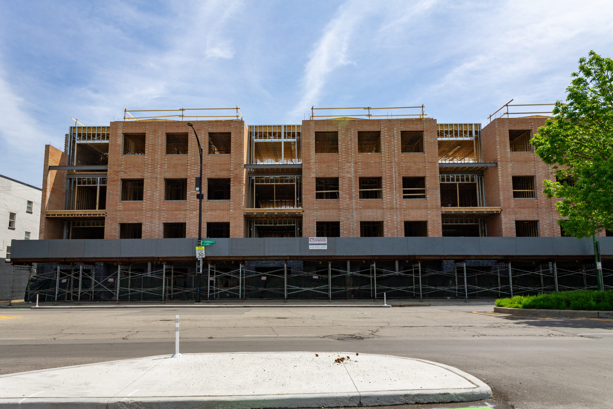 Exterior Work Nears Completion On 5845 North Clark Street In Edgewater ...