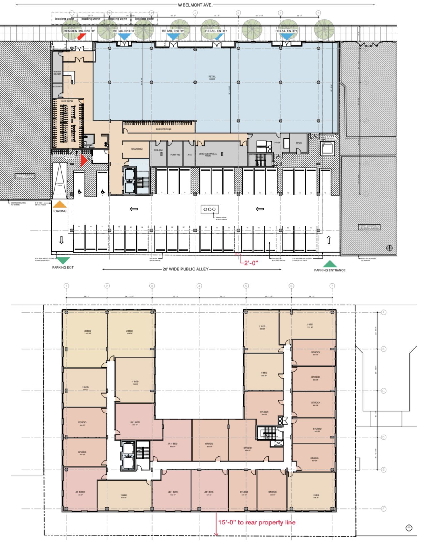 Shortened Design Revealed For 925 W Belmont Avenue In Lake View ...