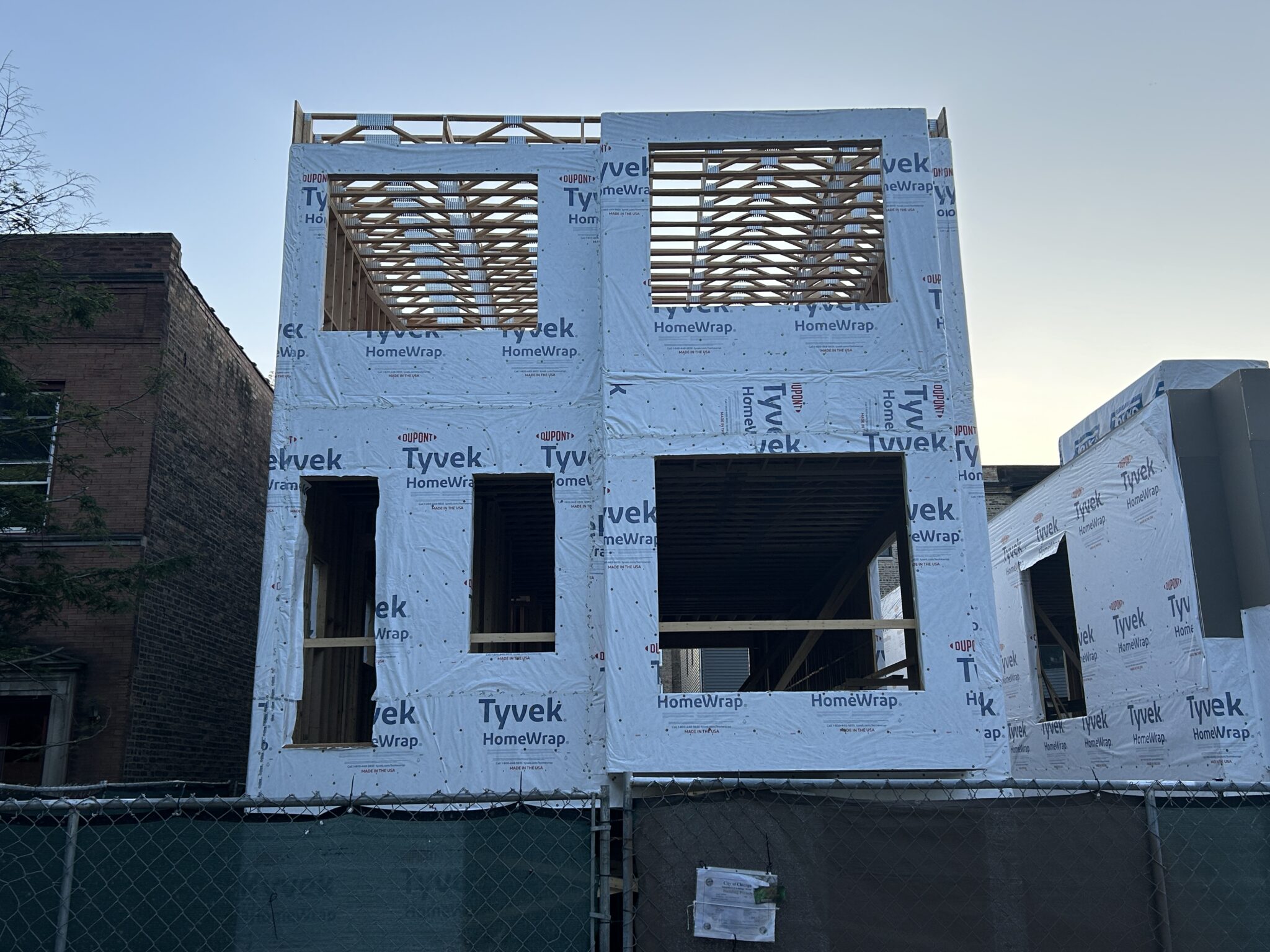 Three new homes at 4454-4458 North Greenview replacing former First ...