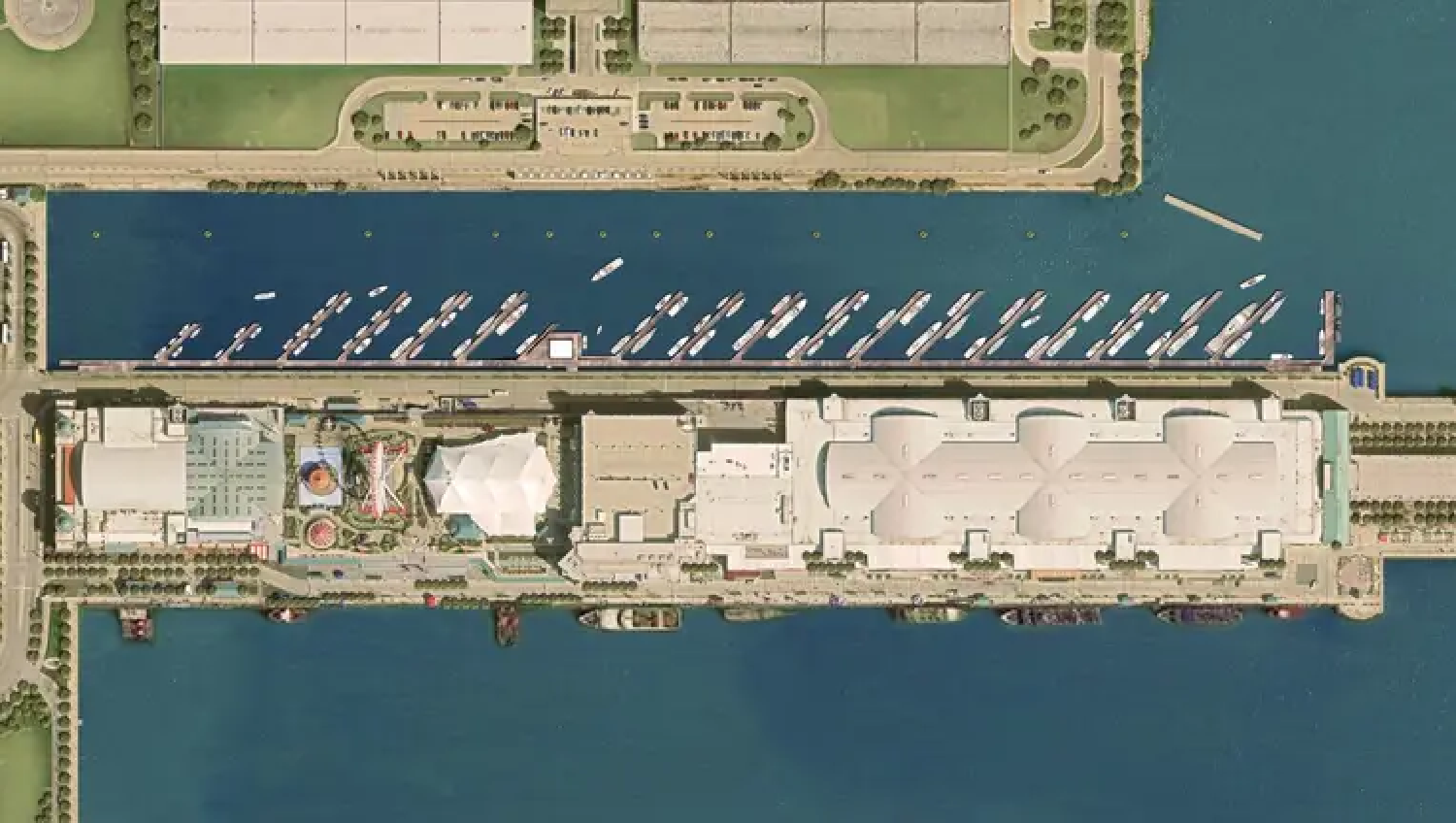 Construction Begins On Navy Pier Marina Ahead Of 2025 Opening - Chicago ...