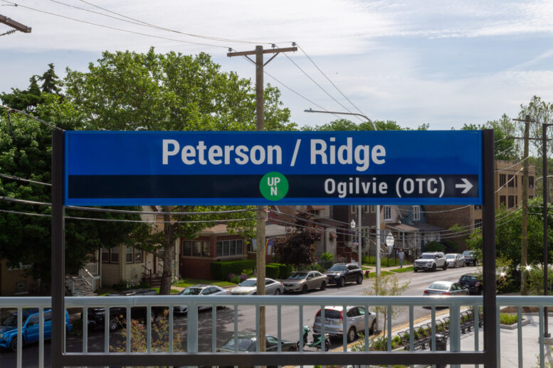 New Metra Peterson Ridge Station opens in Edgewater - Chicago YIMBY