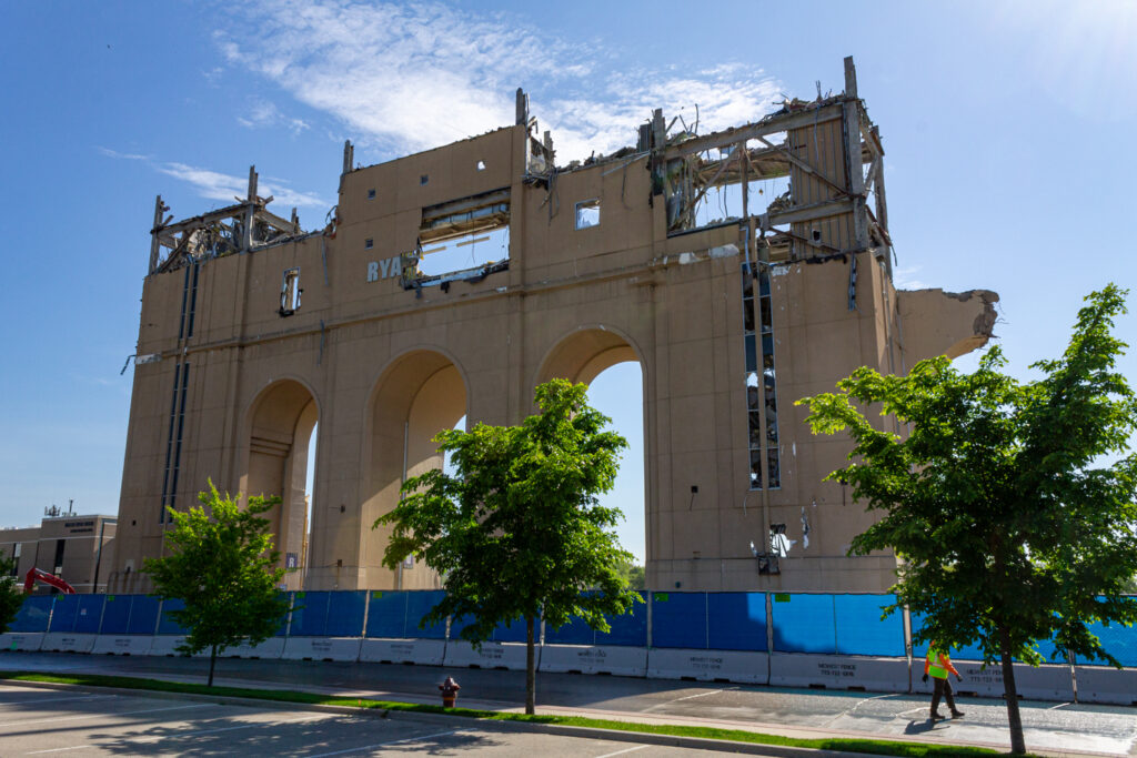 Demolition Wraps Up on Northwestern University's Ryan Field in Evanston - Chicago YIMBY