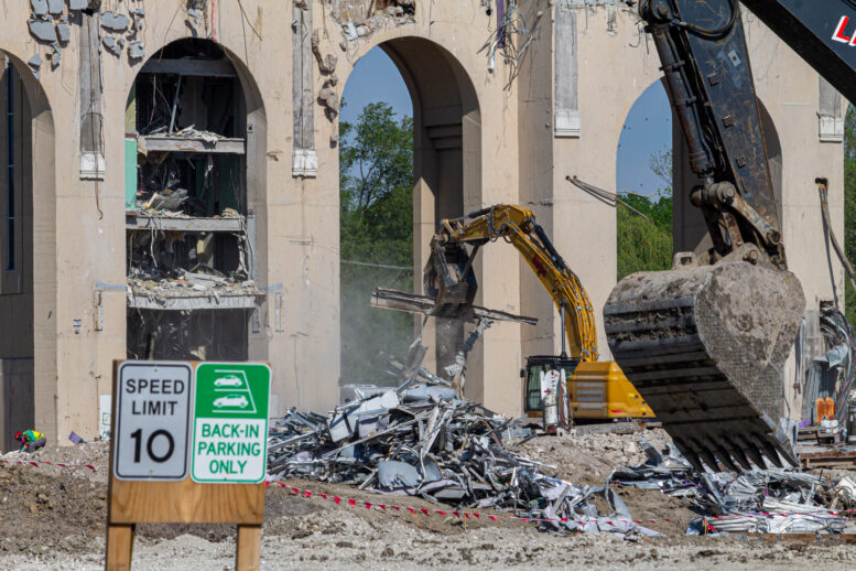 Demolition Wraps Up on Northwestern University's Ryan Field in Evanston - Chicago YIMBY