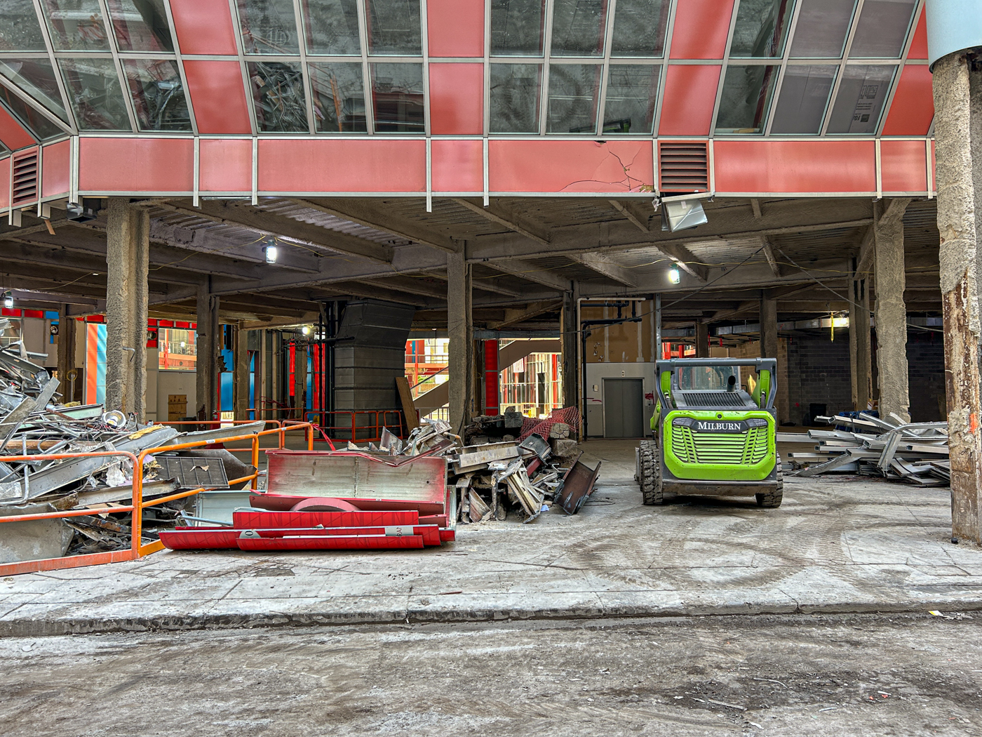 Thompson Center Renovations Have Begun at 100 West Randolph Street in The Loop - Chicago YIMBY