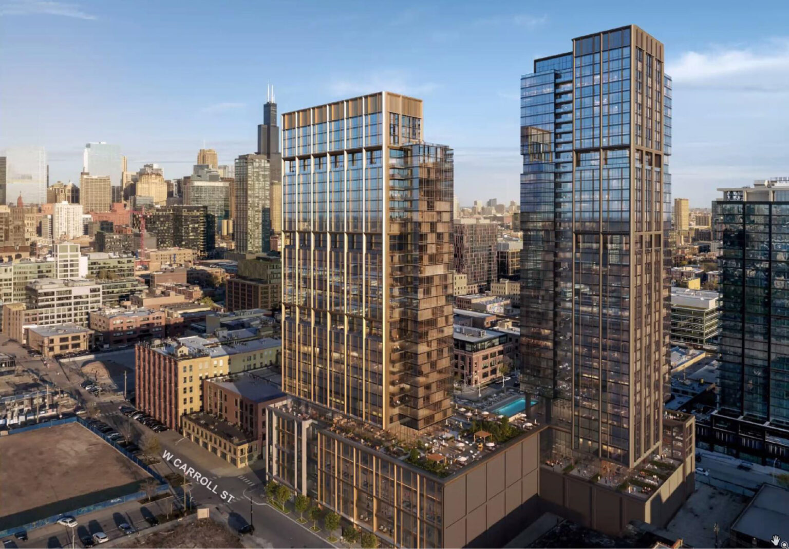 Updated Plans Revealed For 1200 W Fulton Street In Fulton Market - Chicago YIMBY