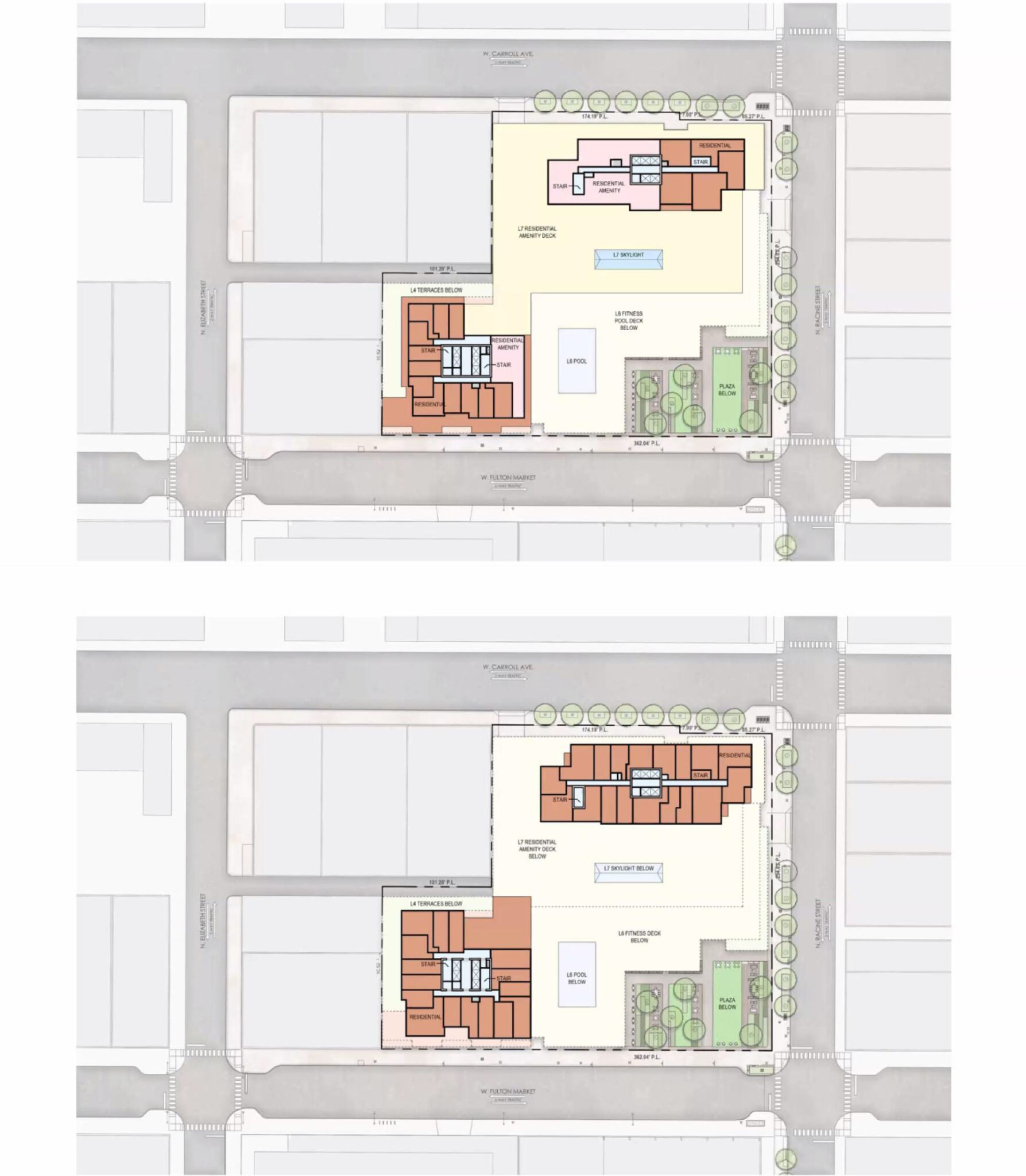 Updated Plans Revealed For 1200 W Fulton Street In Fulton Market ...