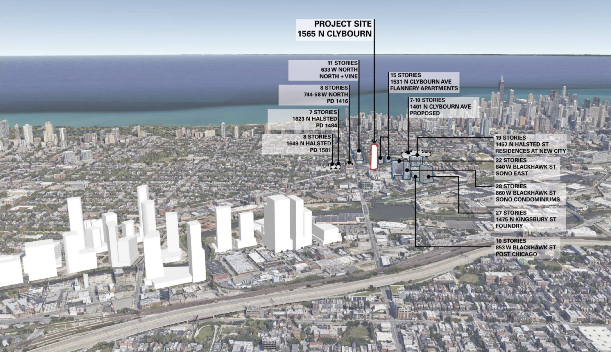 Plan Commission Approves 37-Story Tower In Near North Side - Chicago YIMBY