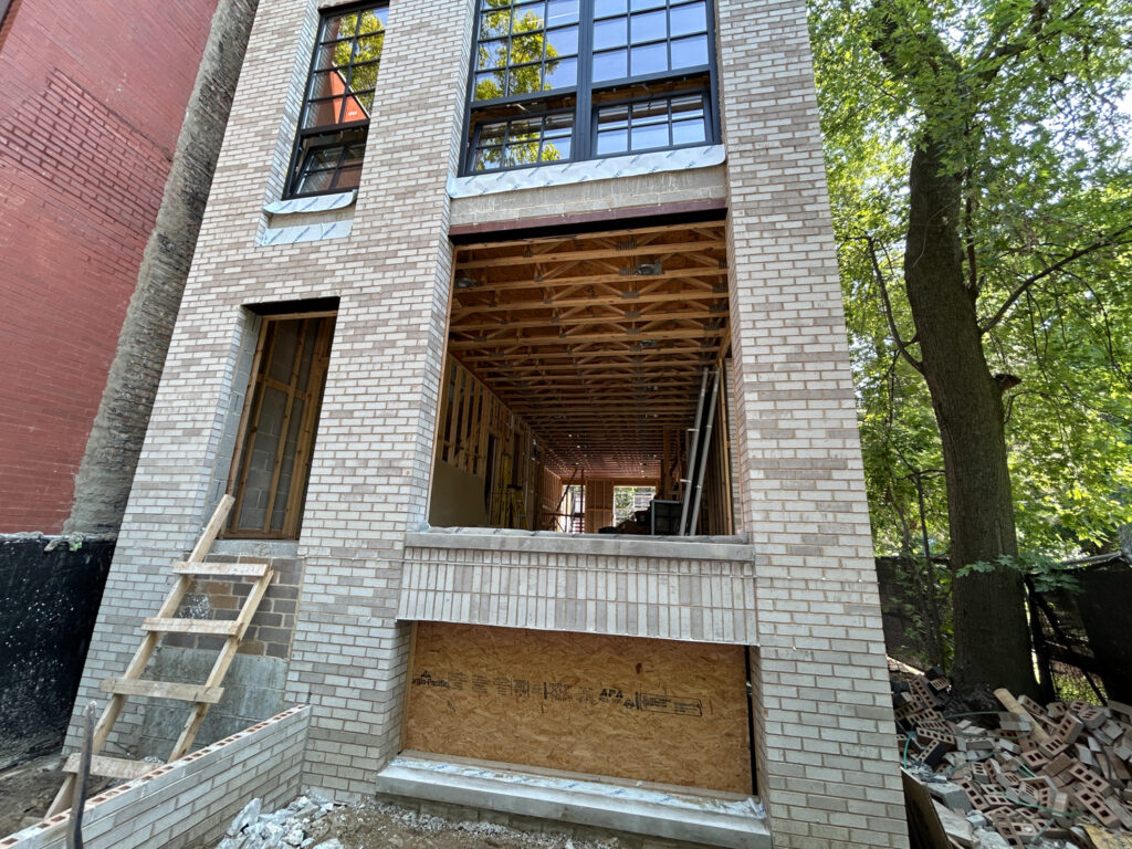 Three-story building at 919 West Belden Avenue will deliver two condos ...