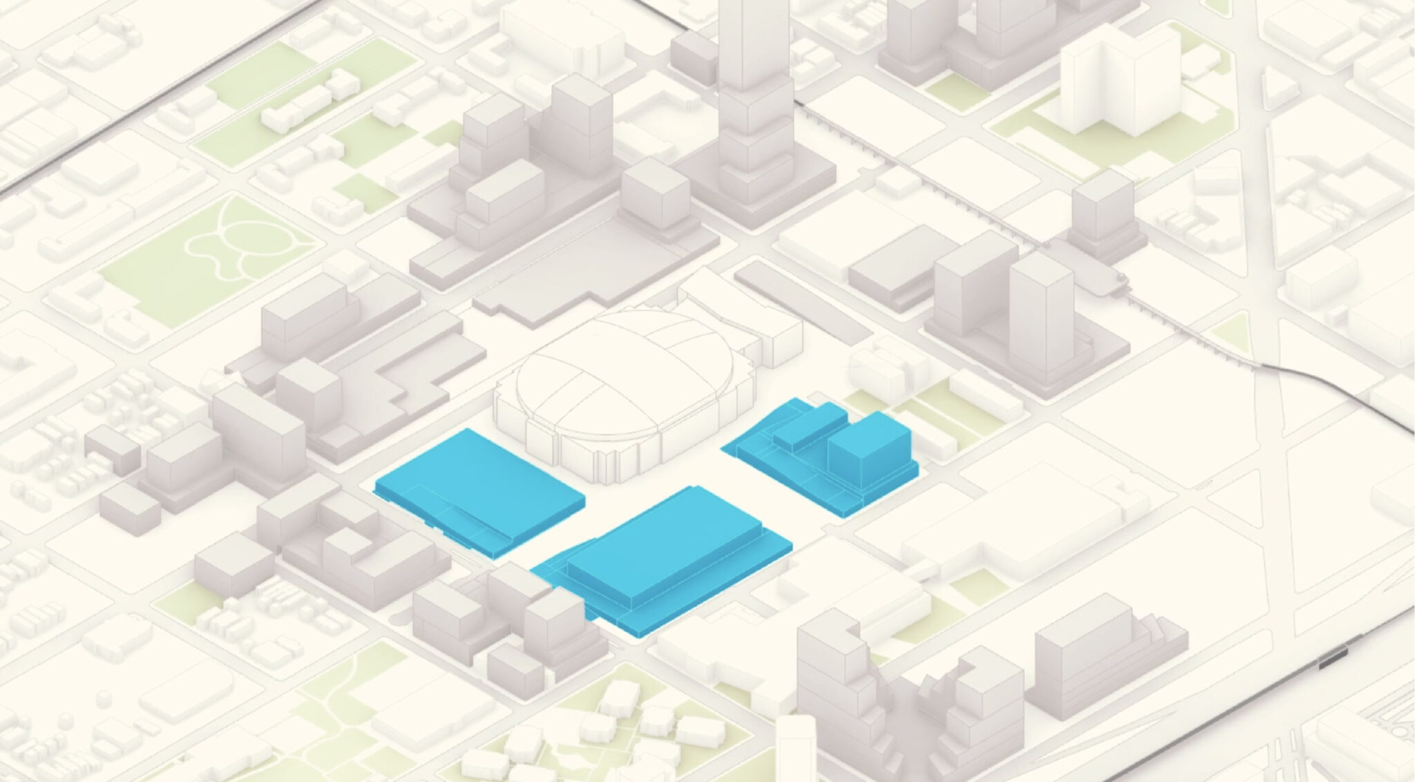 Massive Redevelopment Of United Center Parking Lots Revealed - Chicago ...