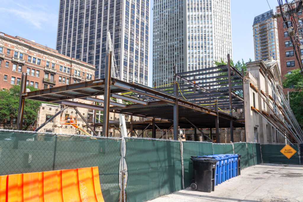 Steel endoskeleton begins to form at Second Church of Christ, Scientist ...