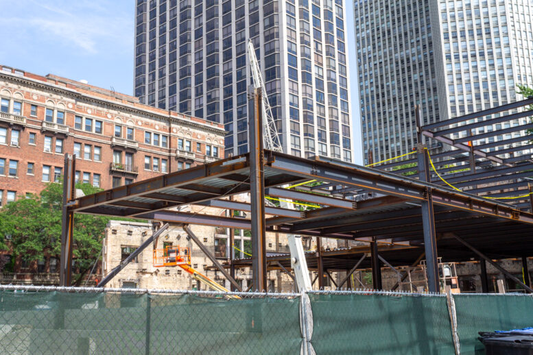 Steel endoskeleton begins to form at Second Church of Christ, Scientist ...