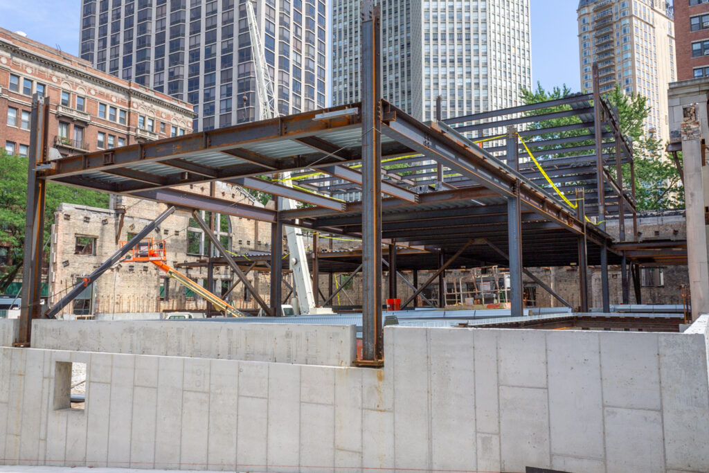 Steel endoskeleton begins to form at Second Church of Christ, Scientist ...